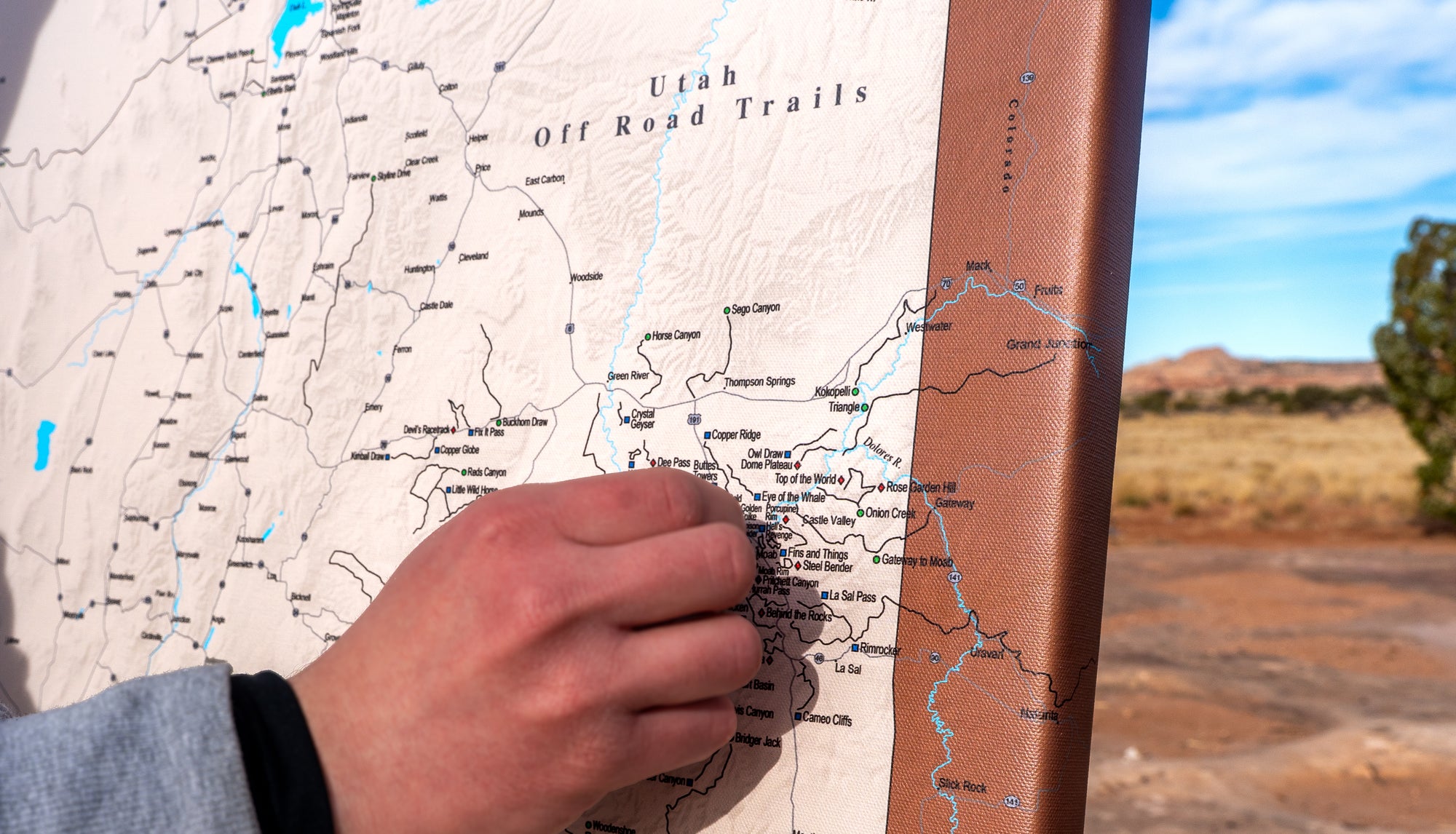 Push Pin Maps – Pin Trail Maps
